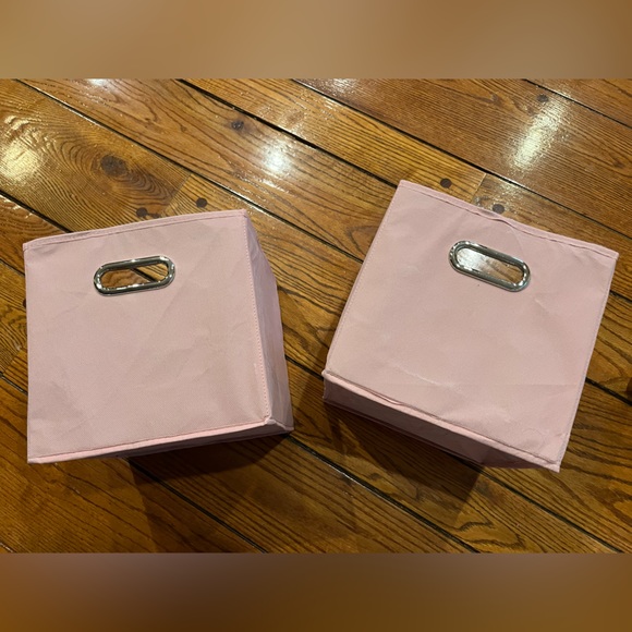 Storage & Organization | Cute Light Pink Storage Bins Medium Size ...